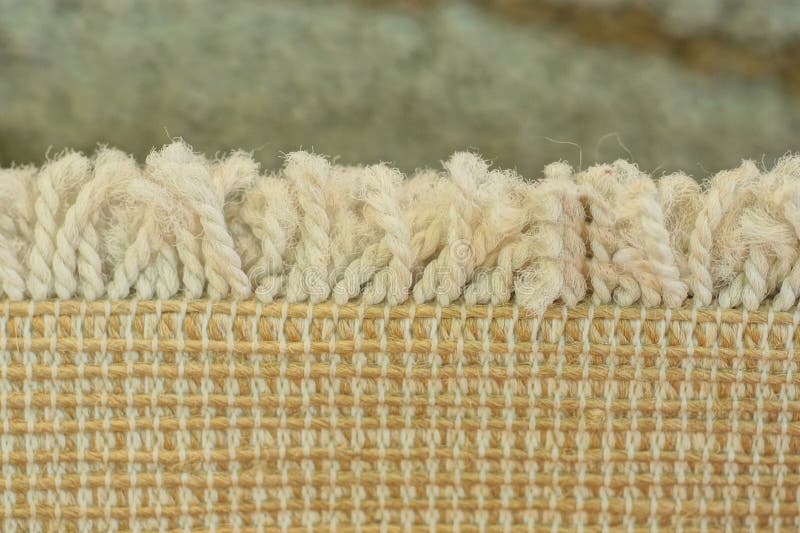 Texture from a Part of a Brown Carpet with Gray Threads Stock Image ...