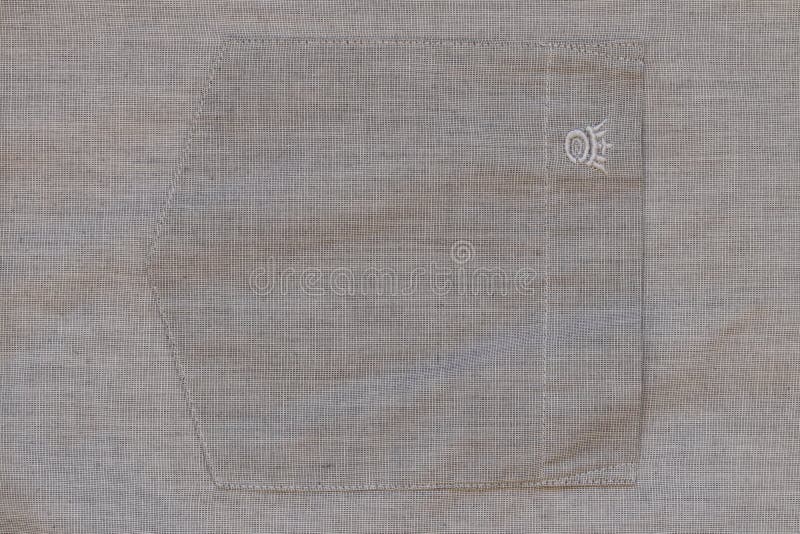 Fabric Texture with Pocket. Stock Image - Image of table, material ...