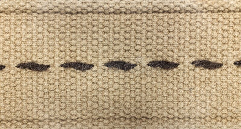 Fabric Texture and Stitch Line for Background. Stock Image - Image of ...