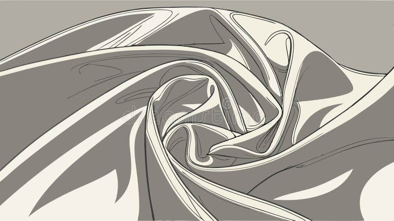 Fabric Texture Swirl, Textile Pattern, Cloth Material, Smooth Vector ...