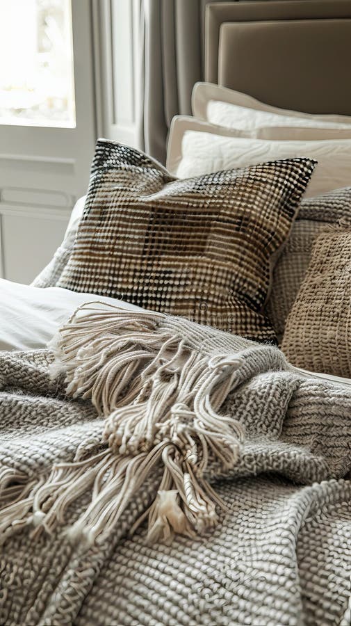 Fabric Textures for a Soft and Cozy Touch Stock Illustration ...