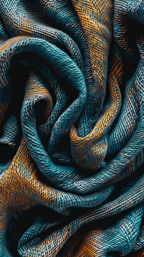 Fabric Textures for a Soft Touch Stock Illustration - Illustration of ...