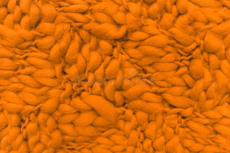 Fabric Thread Braid Texture Orange Knit Pattern Fiber Material ...