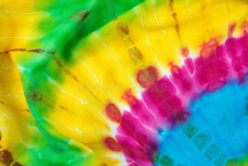 Fabric Tie Dye Color Texture Background Stock Photo - Image of color ...
