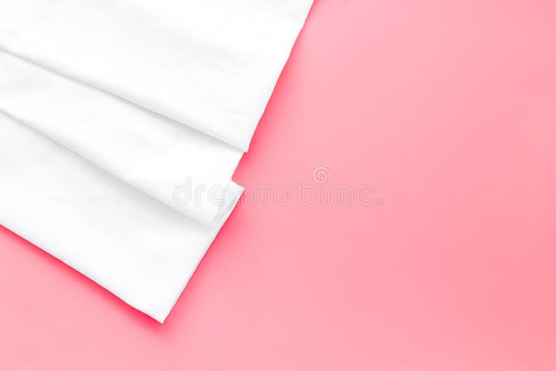 Fabric Top View with Textile Texture, Copy Space Stock Photo - Image of ...