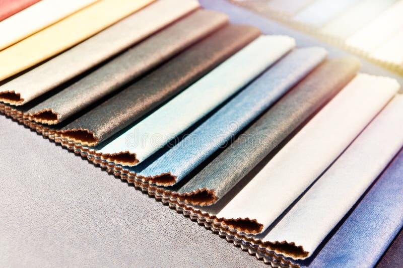 Fabric Upholstery Furniture Samples Stock Photo - Image of modern ...