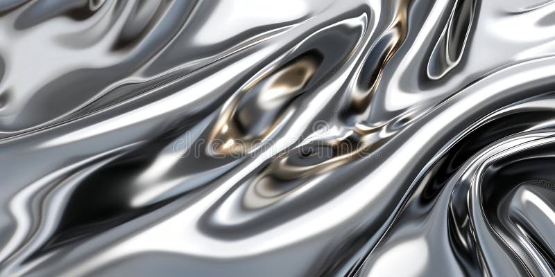 Fabric with Wave Design Showcasing Silver Sheen for Elegant Material ...