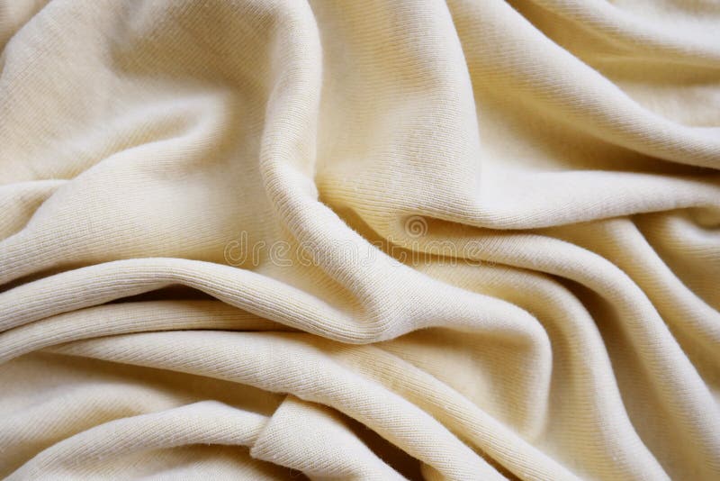 Fabric Waves Clothes, Textile Decoration Stock Photo - Image of ...