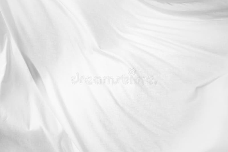 Fabric White Background, Textile Abstract Pattern, Closeup Stock Image ...