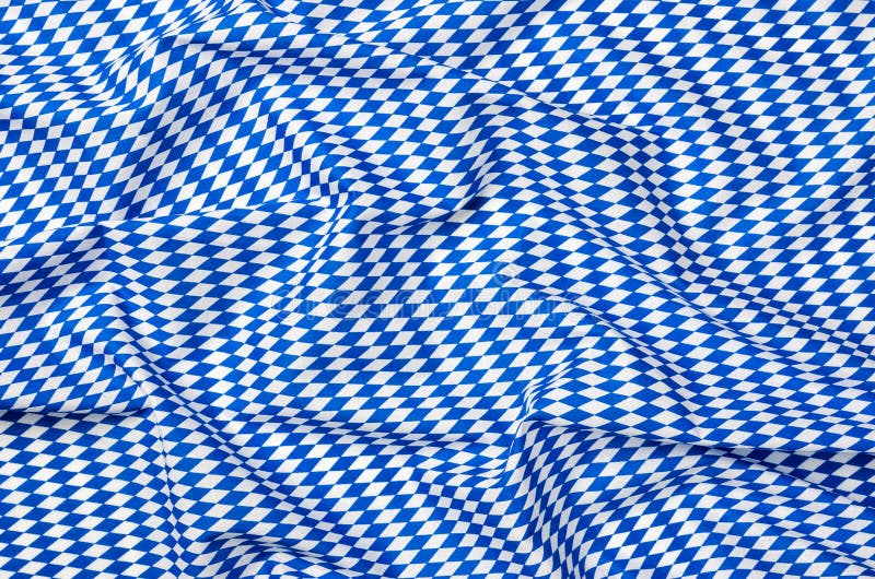 Fabric with a White Blue Diamond Pattern Stock Image - Image of garden ...