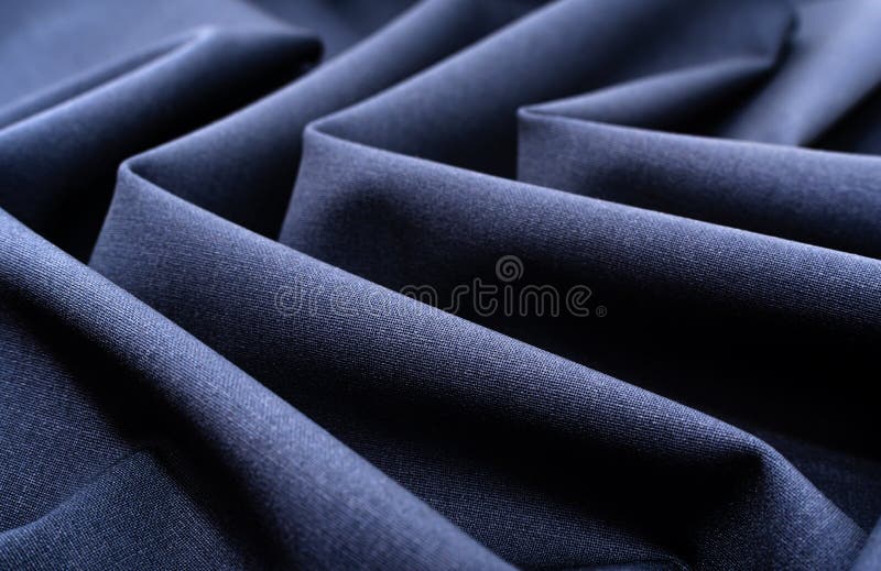 Fabric with Wrinkles and Folds. Textile with Waves Stock Photo - Image ...