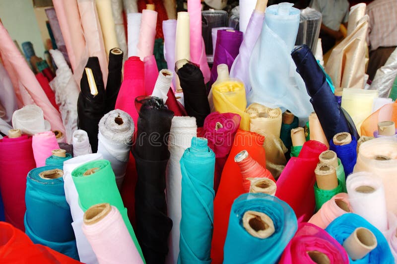 Fabrics stock photo. Image of colours, abstract, fabrics - 353358