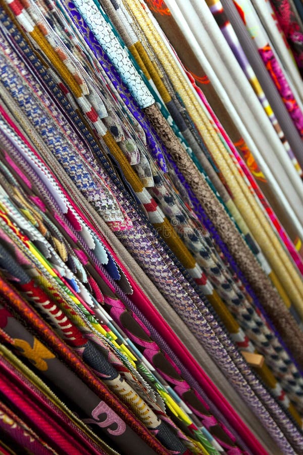 Fabrics stock image. Image of pattern, textile, colorful - 43773555