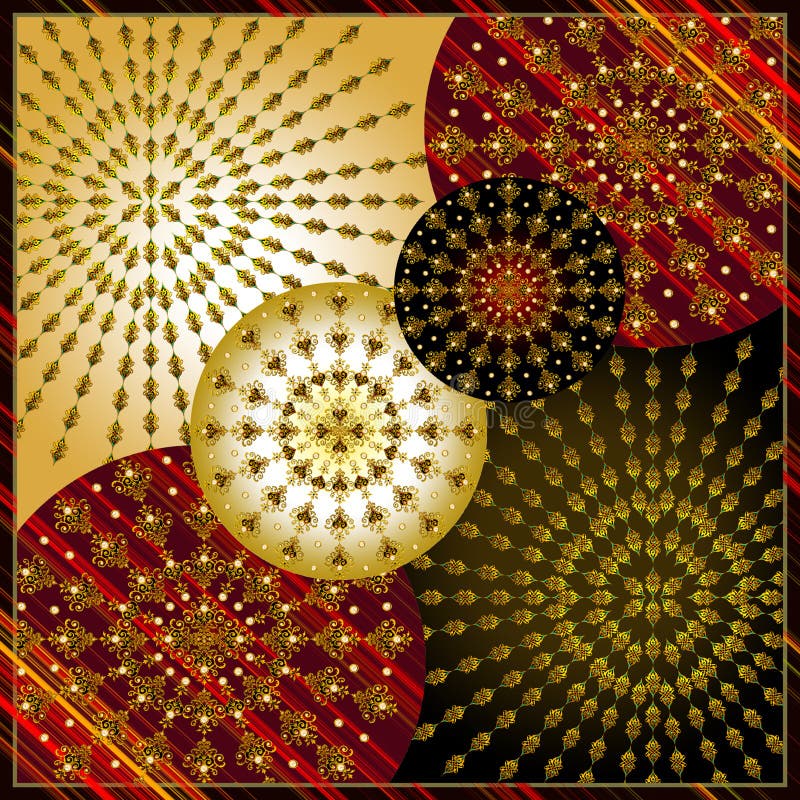 Fabrics creative design stock illustration. Illustration of baked ...