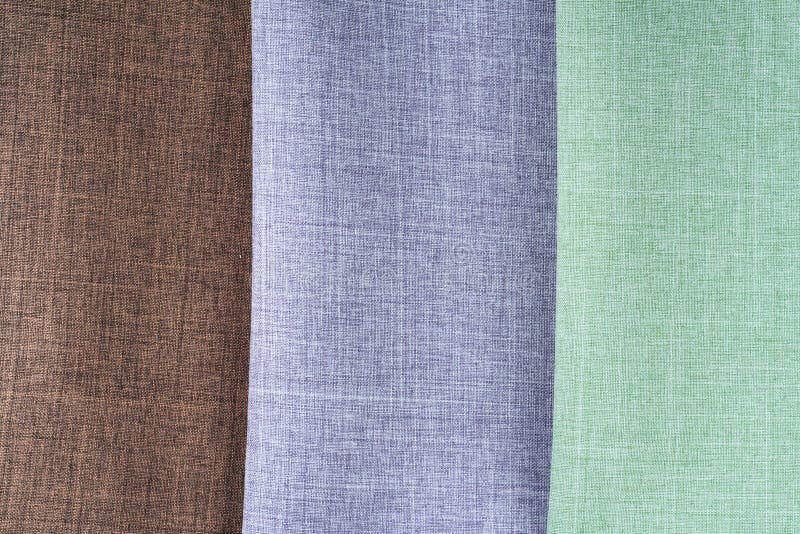 Fabrics of Different Colours Stock Photo - Image of sample, brown: 13229718