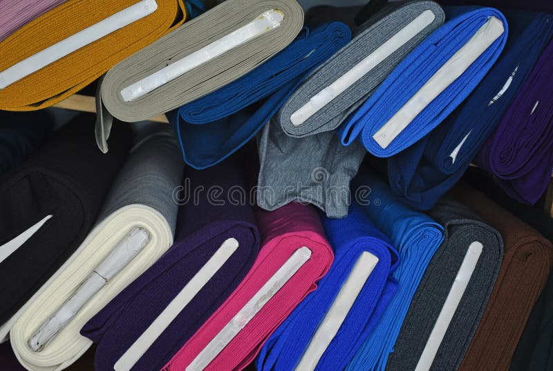 Fabrics stock image. Image of rolls, roll, amount, textile - 49684477