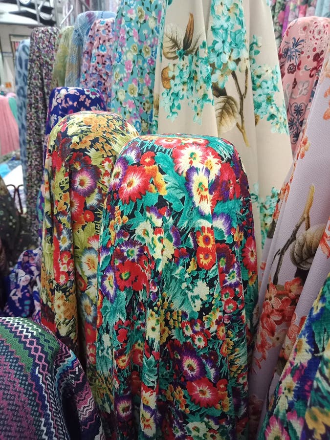Fabrics stock photo. Image of printed, color, nice, fabrics - 134688680