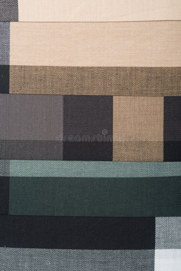 Fabrics Textile. Cotton Fabric Sample Stock Image - Image of interior ...