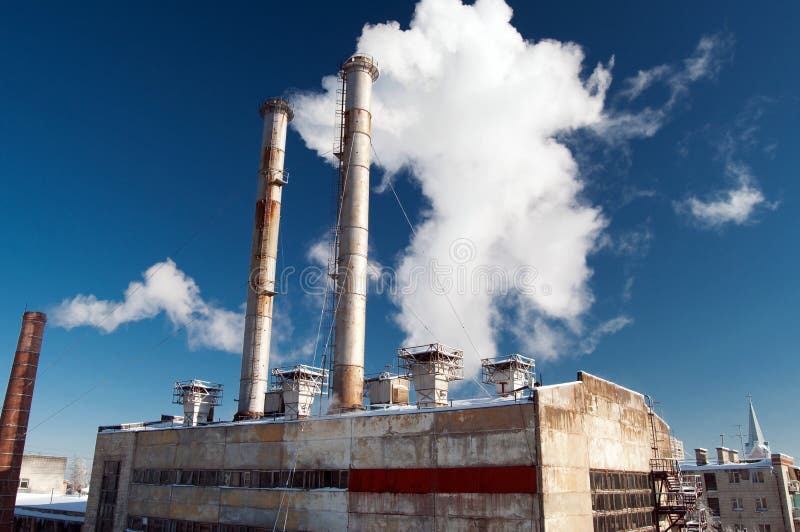 Fabrik stockfoto. Bild von gebäude, schlag, weltweit - 13967696