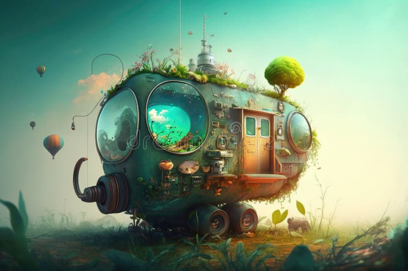 Trailer Machine House Stock Illustrations – 178 Trailer Machine House ...