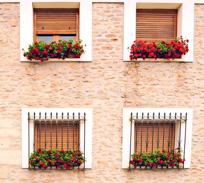 Facade house stock photo. Image of residential, cottage - 162979178