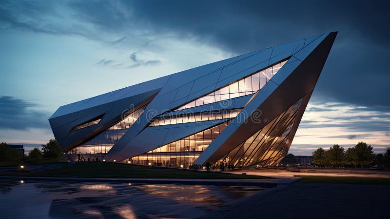 Facade Architecture Library Building Stock Illustration - Illustration ...