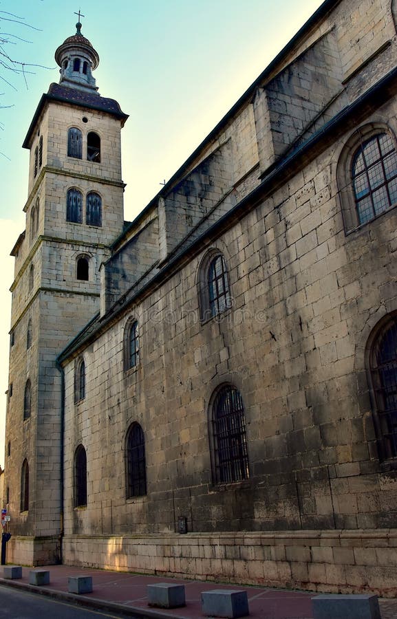 The Facade and Bell Tower of the Jesuit Chapel of the Arc College in ...