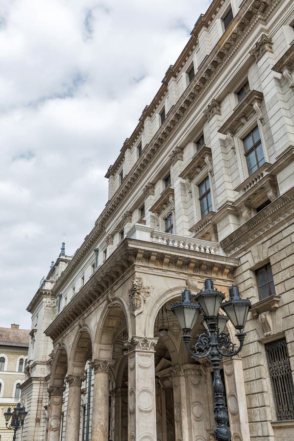 Facade of the Budapest Opera Building Stock Photo - Image of famous ...