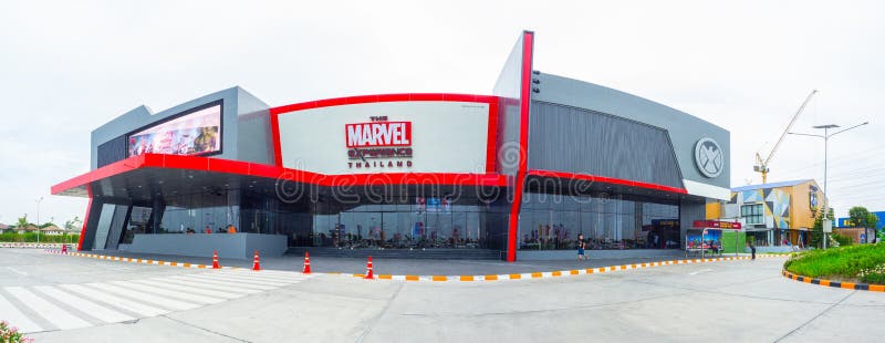 The Facade Building of Marvel Experience, the World`s First Hyper ...