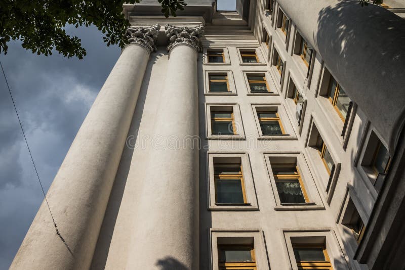 Facade of the Building of the Ministry of Foreign Affairs Stock Photo ...