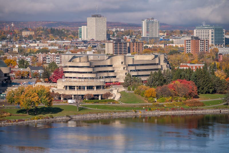 Facade of the Canadian Museum of History Editorial Photography - Image ...