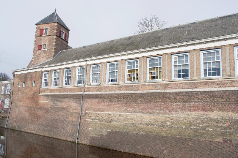 Facade of Castle Breda, Netherlands Stock Photo - Image of corner ...