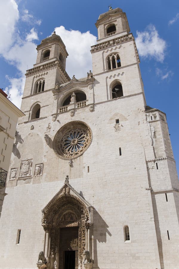 Cathedral of Altamura, Apulia in Italy Stock Image - Image of gravina ...