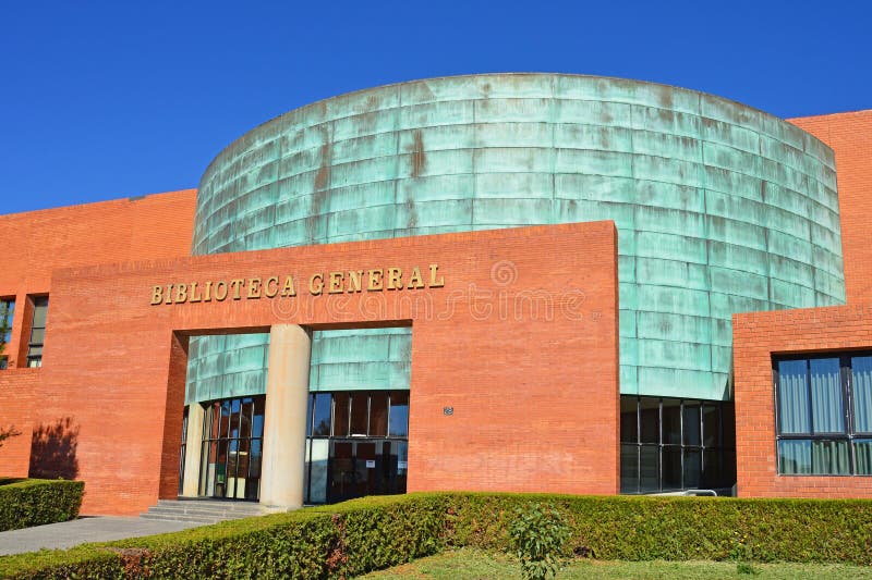 Facade General University Library Malaga Stock Photos - Free & Royalty ...