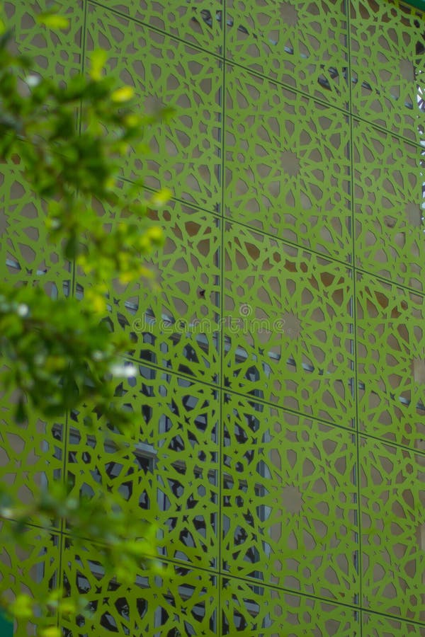 Facade cladding stock image. Image of futuristic, aluminium - 309753411