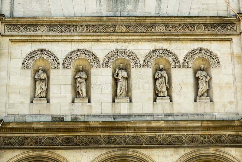 Facade decorations stock photo. Image of history, body - 91850038