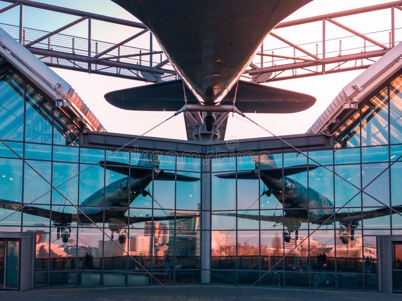 Facade of the German Museum of Technology Deutsche Technikmuseu ...