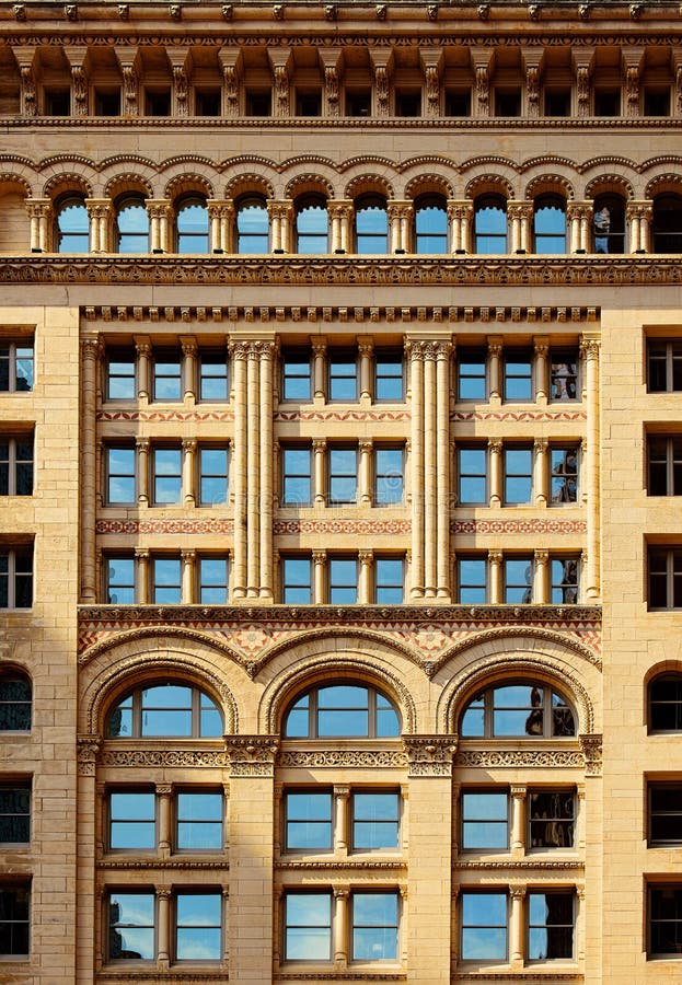 Facade of a Gothic Building in Boston Stock Photo - Image of town ...