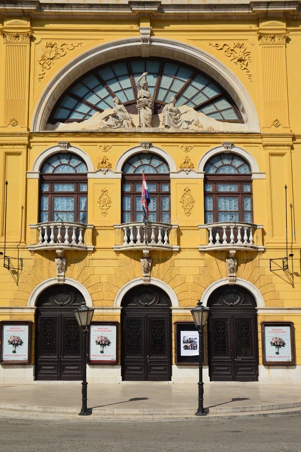 The Old Town of Split, Croatia, Editorial Stock Image - Image of ...