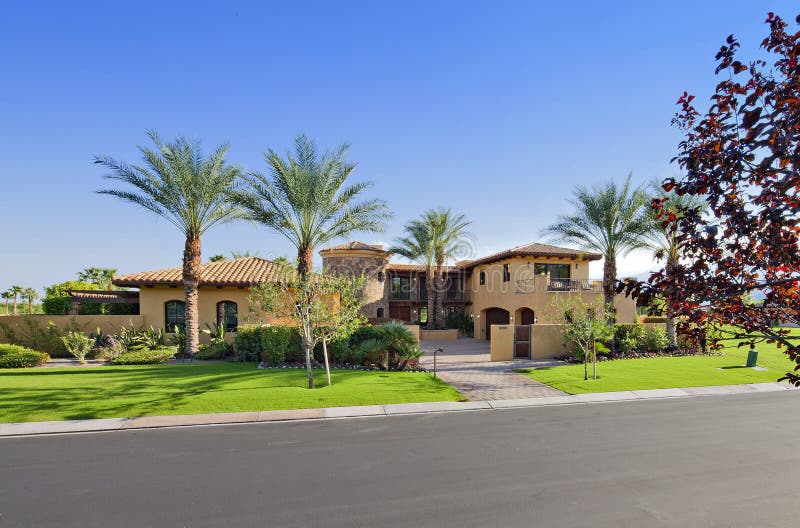 Facade of Luxurious Manor House Stock Photo - Image of english, country ...