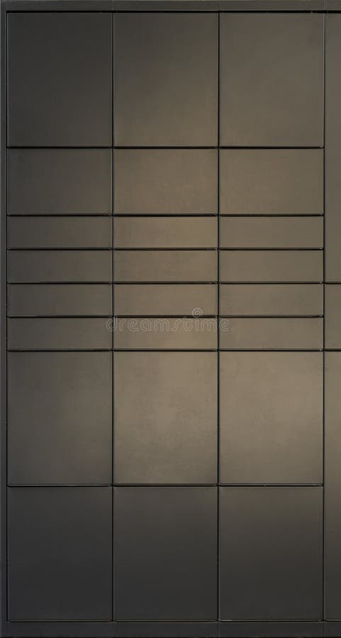 Facade Metal Cladding Texture Stock Image - Image of background, house ...