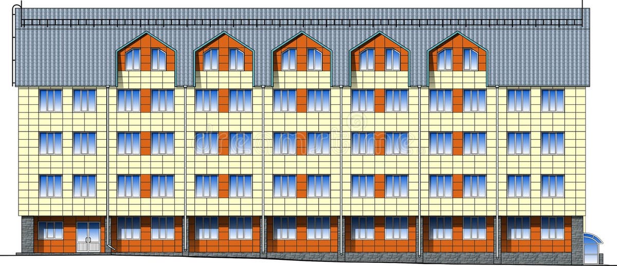 Facade Clipart Stock Illustrations – 4,576 Facade Clipart Stock ...