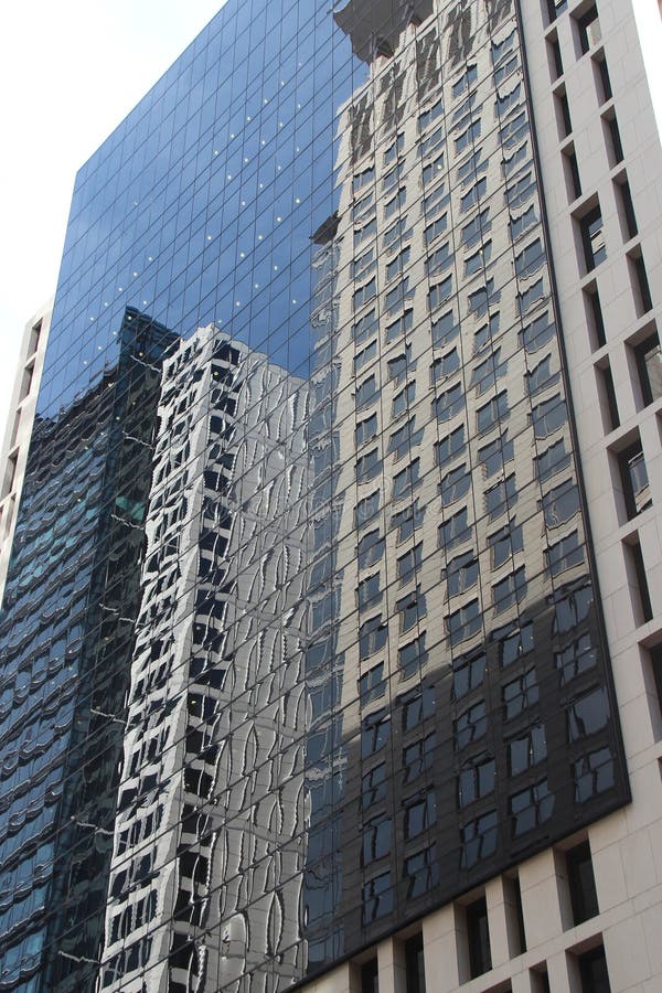 Facade of a Modern Glass Building in Sydney - Australia Stock Photo ...