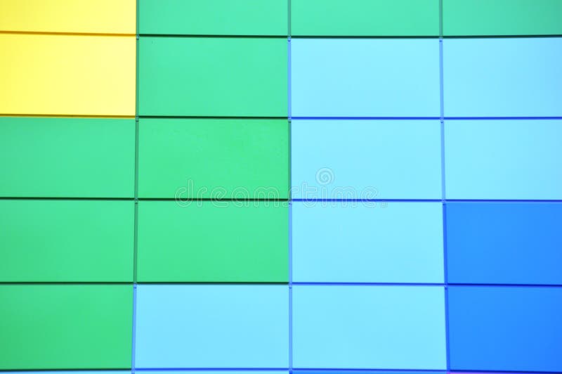 Multicolor colored facade stock photo. Image of destination - 267987028