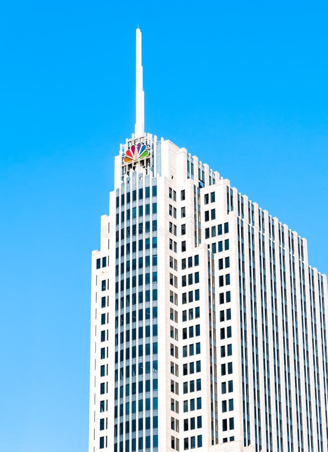 Facade of NBC Tower, Chicago Editorial Stock Photo - Image of tower ...