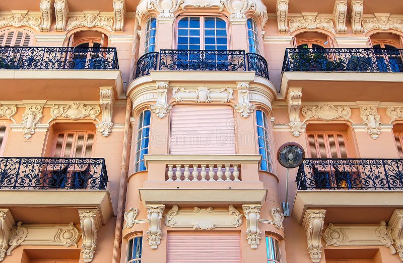 Facade - Nice stock photo. Image of windows, plaster - 83584910