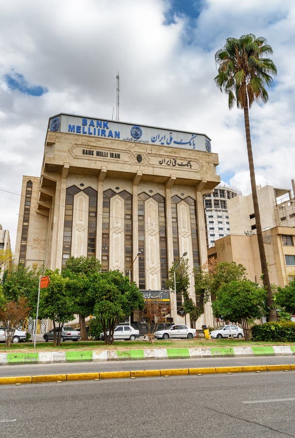 Facade of Office Building of Melli Iran Bank in Shiraz Editorial Image ...