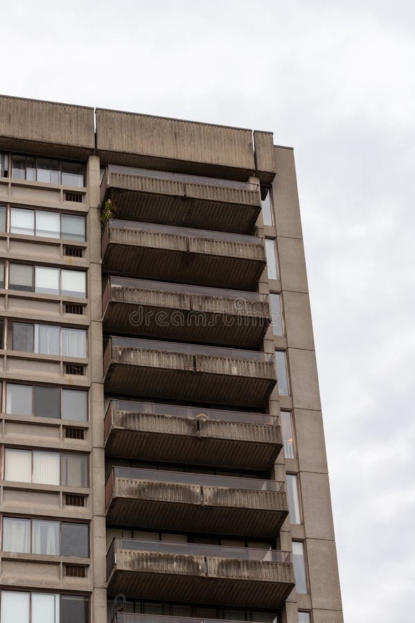 Old Apartment Building in Ottawa, Canada Stock Image - Image of flat ...