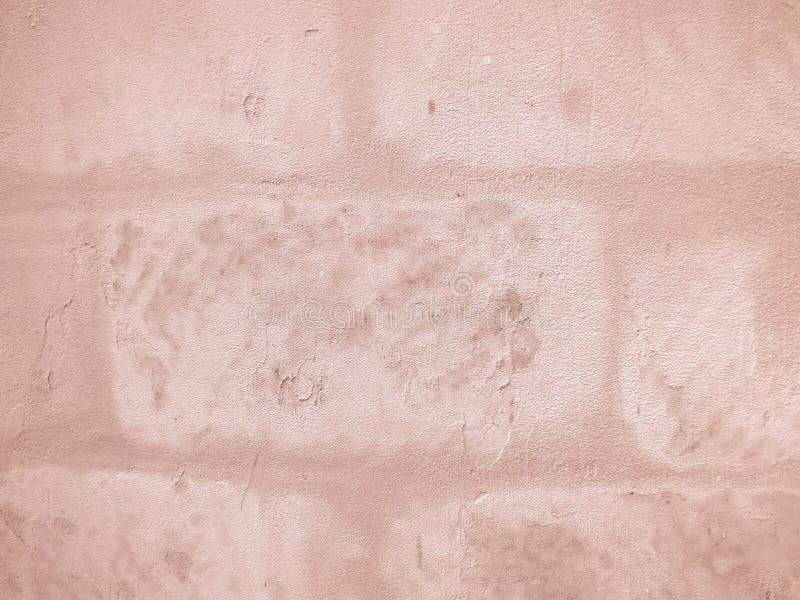 Facade Plaster Texture. Pink Toned. Stock Image - Image of texture ...