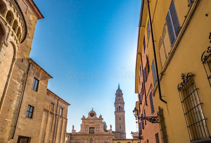 Church in Parma stock photo. Image of elegant, tourism - 124504202